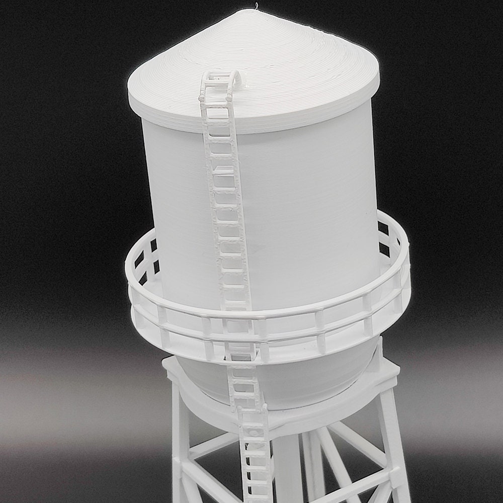 HO Scale Water Tower 3D Printed H*O - Etsy
