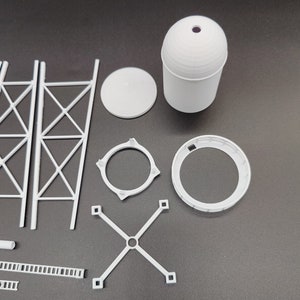 HO Scale Water Tower 3D Printed H*O - Etsy