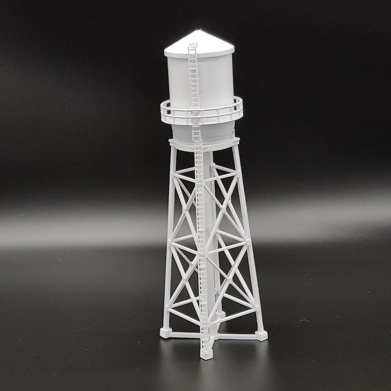 HO Scale Water Tower 3D Printed H*O - Etsy