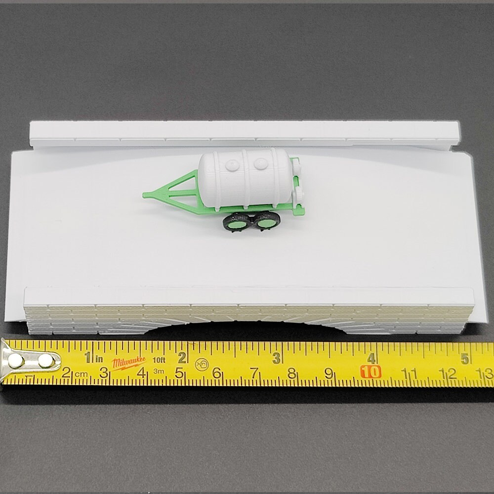 HO Scale Road Bridge 3D Printed H*O 1:87 - Etsy
