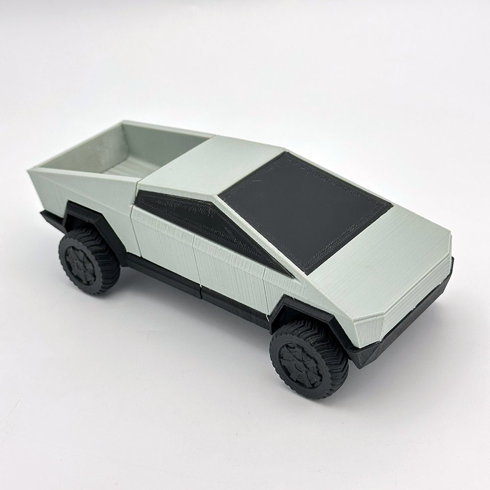 Tesla Cybertruck Model Collection Kids Toy 3D Printed Scale 1:30 - Etsy