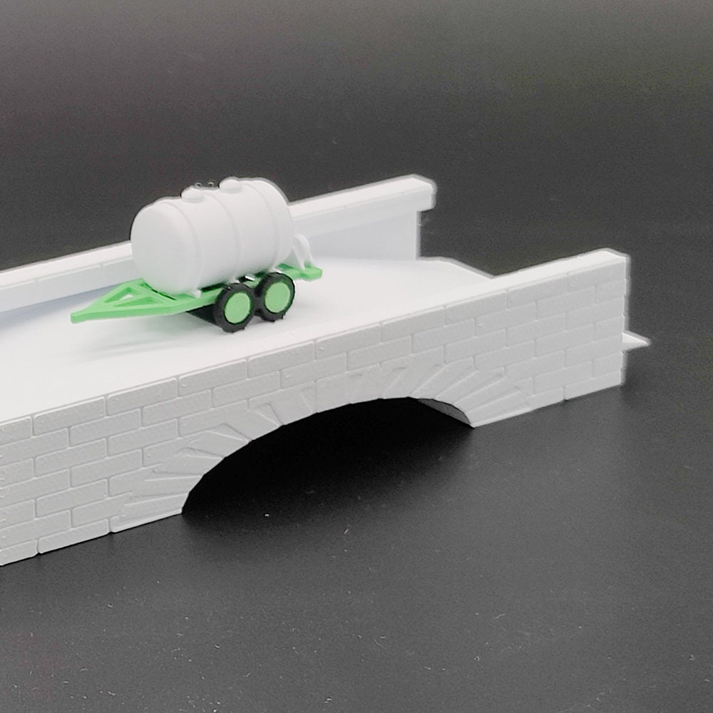 HO Scale Road Bridge 3D Printed H*O 1:87 - Etsy