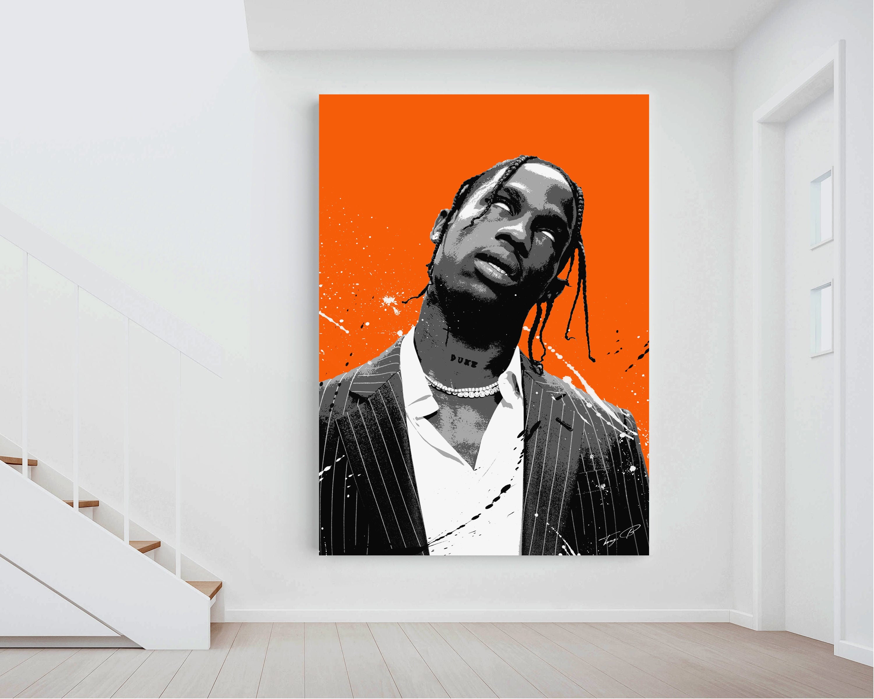 Travis Scott Painting / Art - Etsy