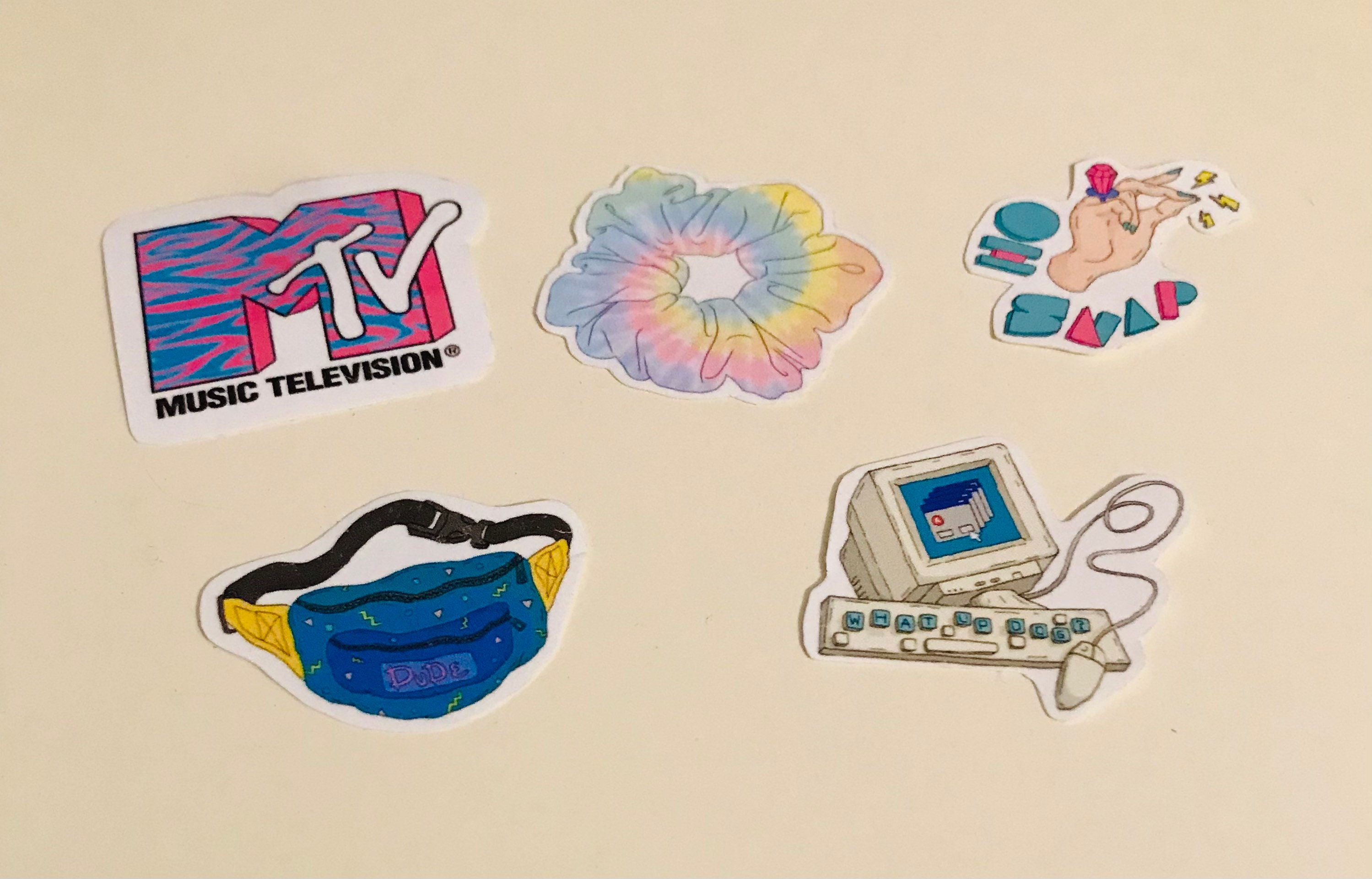 90s Sticker Pack - Etsy