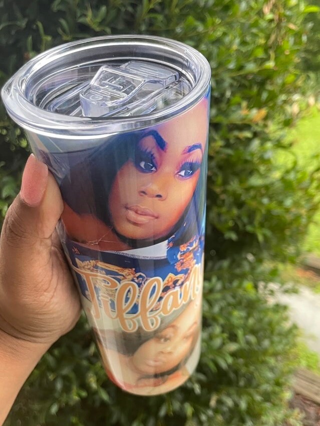 Personalized Tumbler | Picture Tumbler | Skinny Tumbler | Collage ...