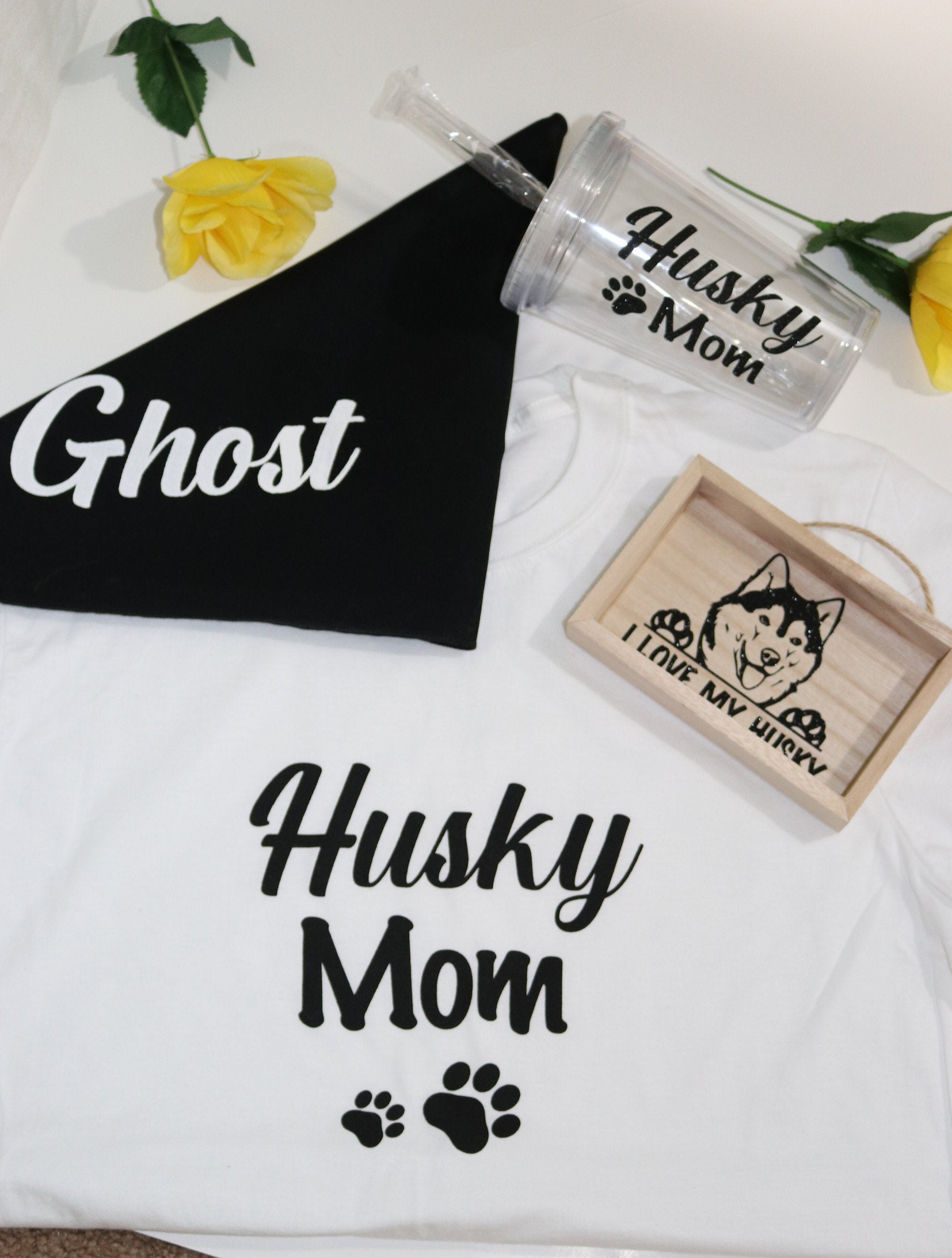 Dog Mom Box | Dog Dad Box | Dog Box | Husky | Custom Dog Box ...