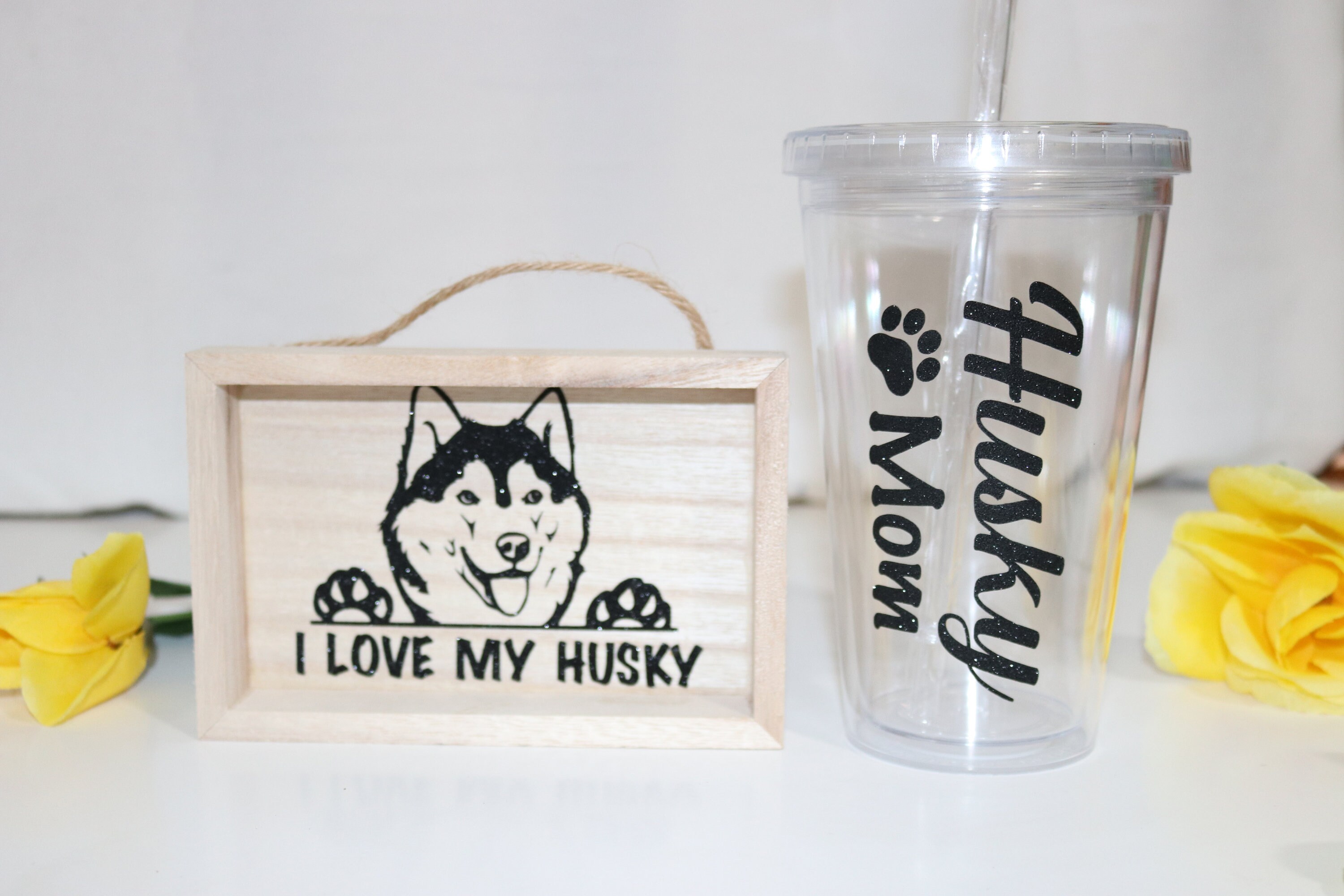 Dog Mom Box Dog Dad Box Dog Box Husky Custom Dog Box - Etsy
