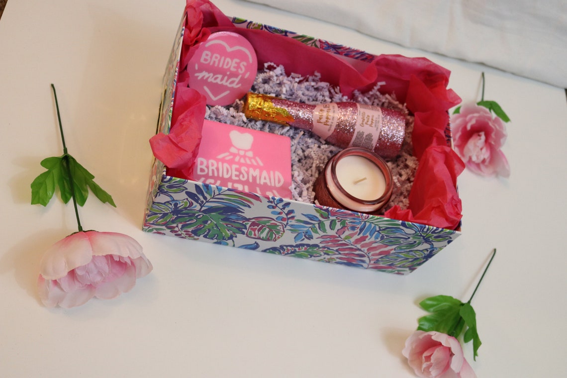 Pretty in Pink! Bridesmaid Box | Proposal Box | Custom Box ...