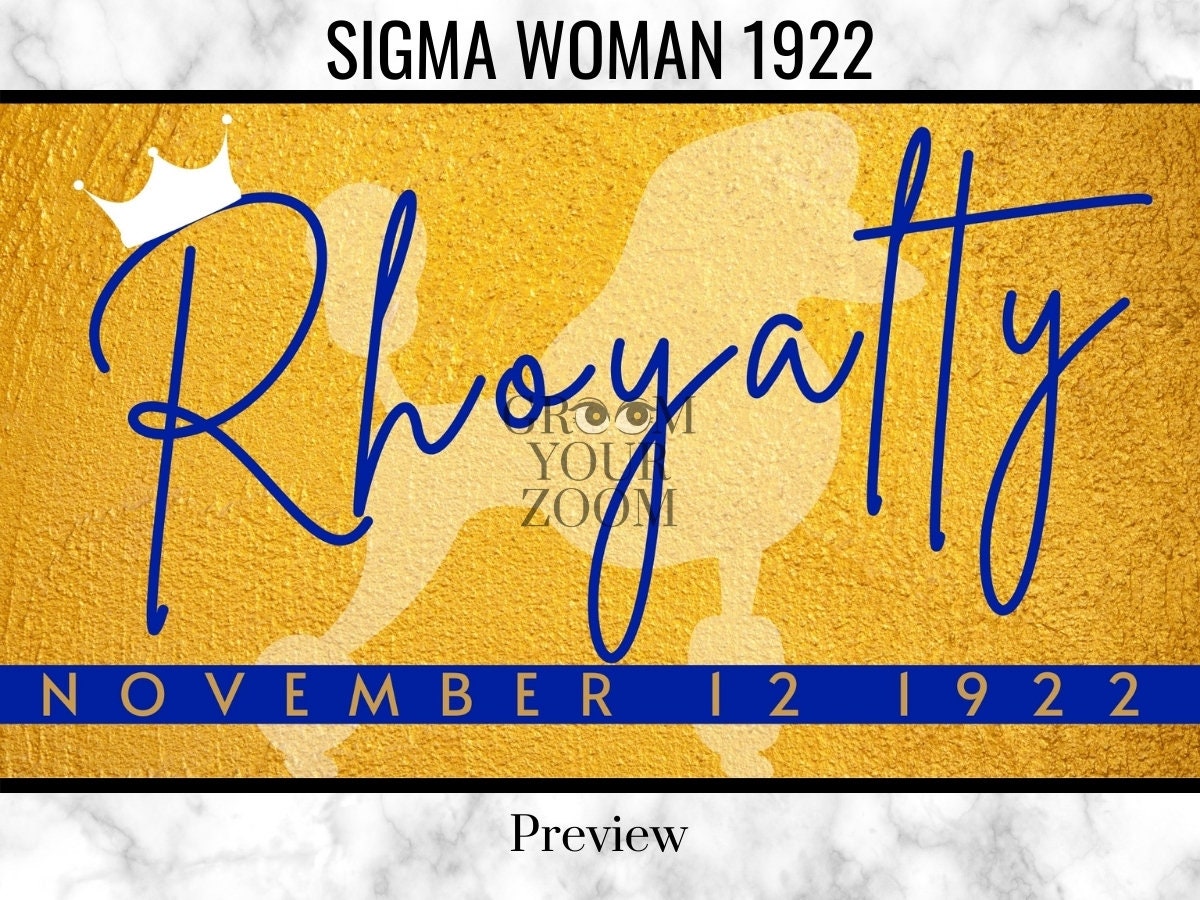 Buy Sigma Woman Zoom Background - 4 Virtual Backgrounds for Video Call ...