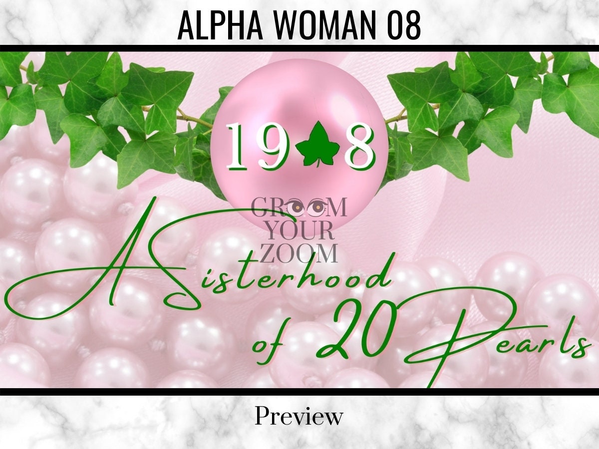 Alpha Woman Zoom Background - 4 Virtual Background for Video Call ...