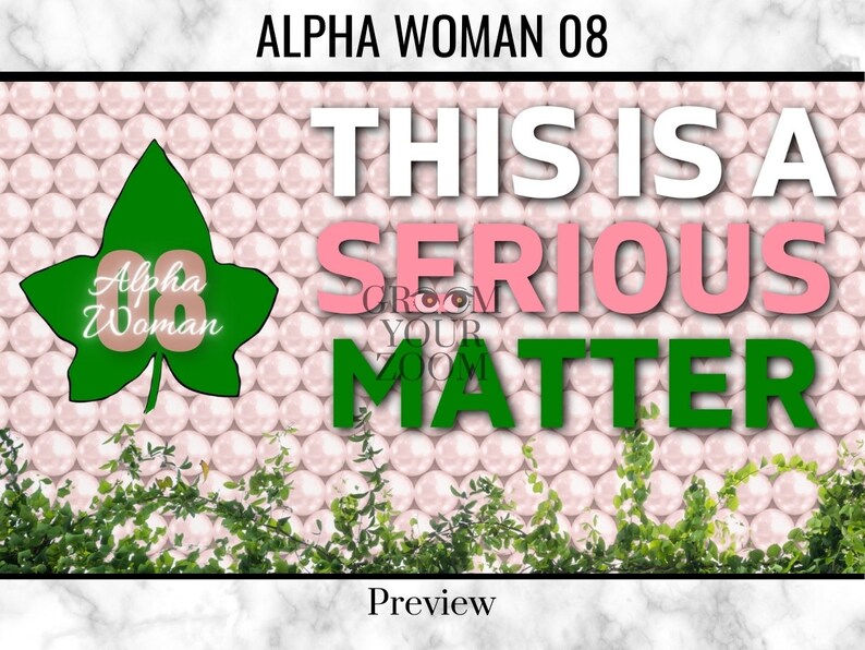 Alpha Woman Zoom Background - 4 Virtual Background for Video Call ...