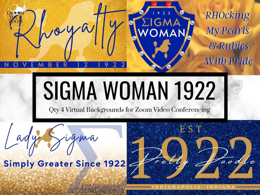 Sigma Woman Zoom Background - 4 Virtual Backgrounds for Video Call ...