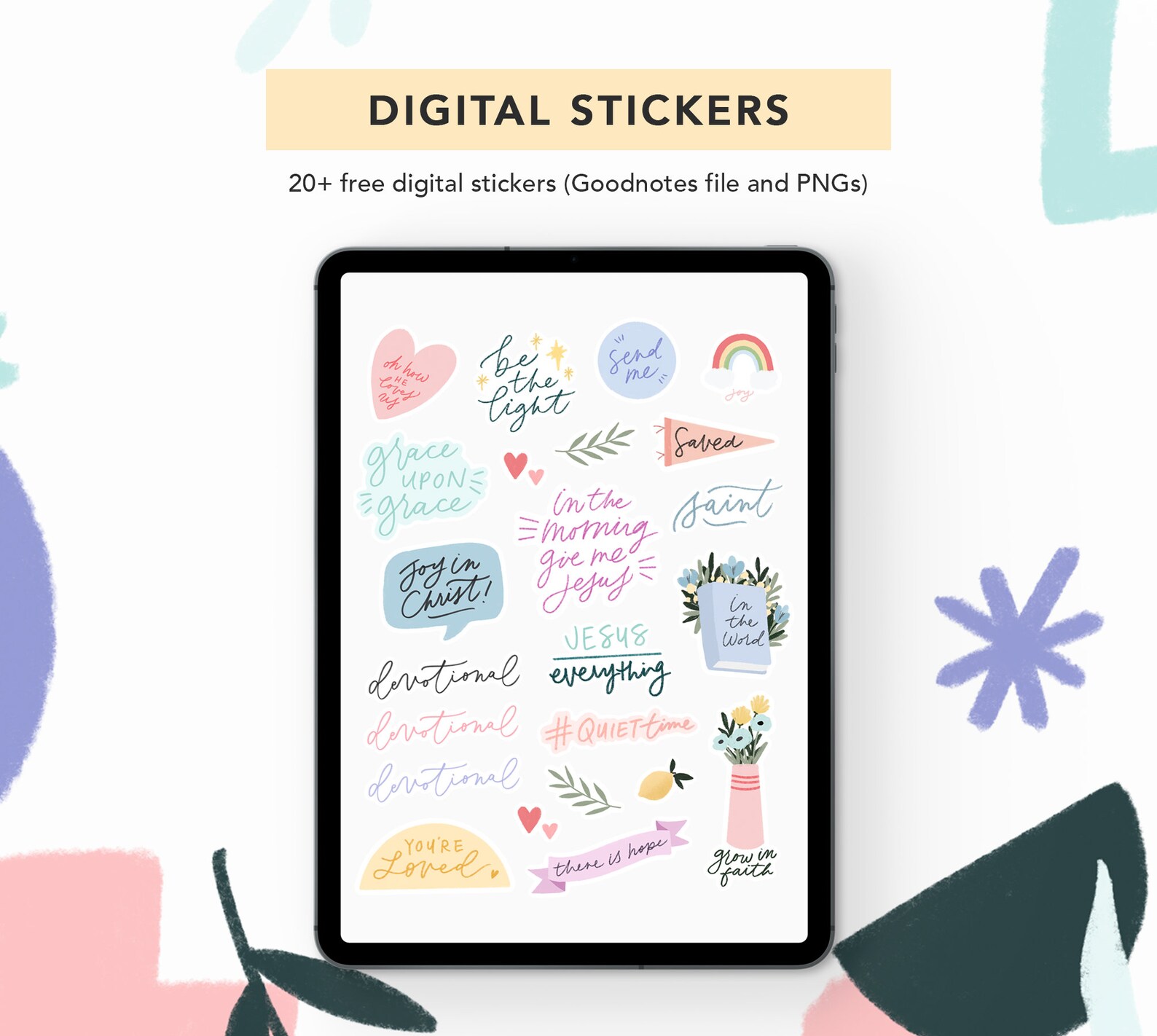 Digital Faith Journal Notebook Digital Christian Journal - Etsy