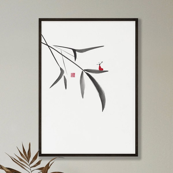 Sumi E Art - Etsy