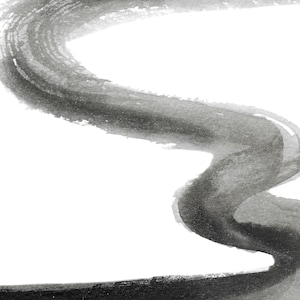 Pathway - Traditional Chinese Art Print - Chinese Ink, Mindfulness ...