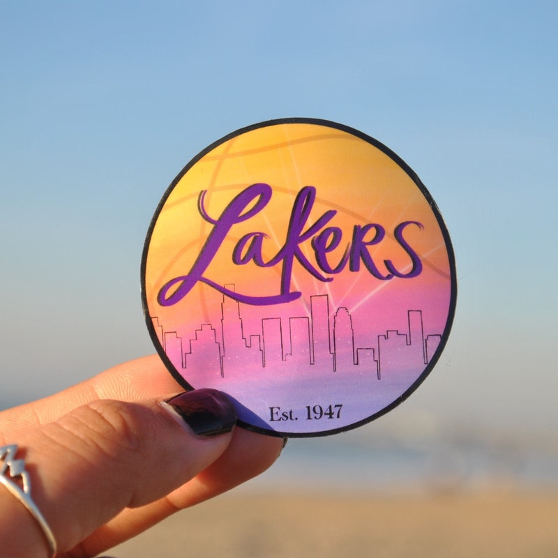 Lakers Stickers - Etsy
