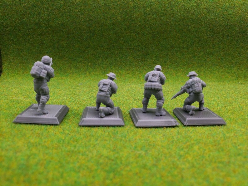 Navy Seal Survivors 28mm Miniatures Tabletop Modern Wargame Turnbase - Etsy