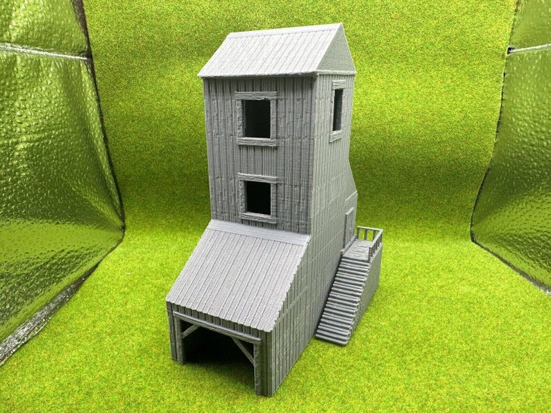 HO Scale Mine Head Western 1:87 Scale 3D Print - Etsy