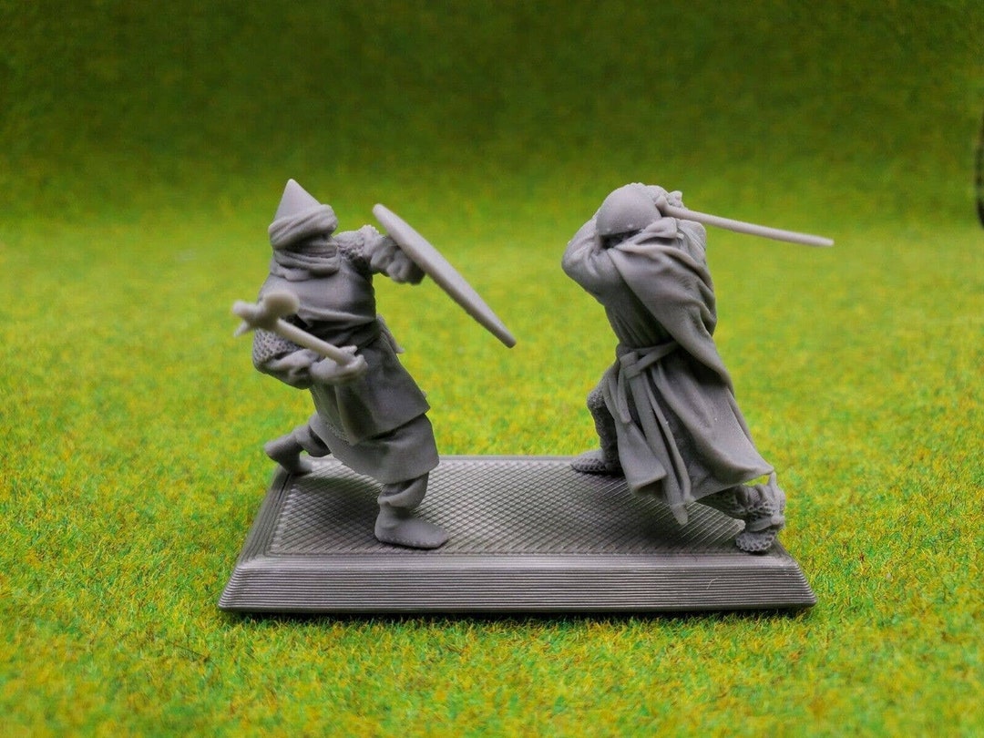 Reconquer Designs Medieval War Game 28mm Everard De Barres Vs Almoravid ...