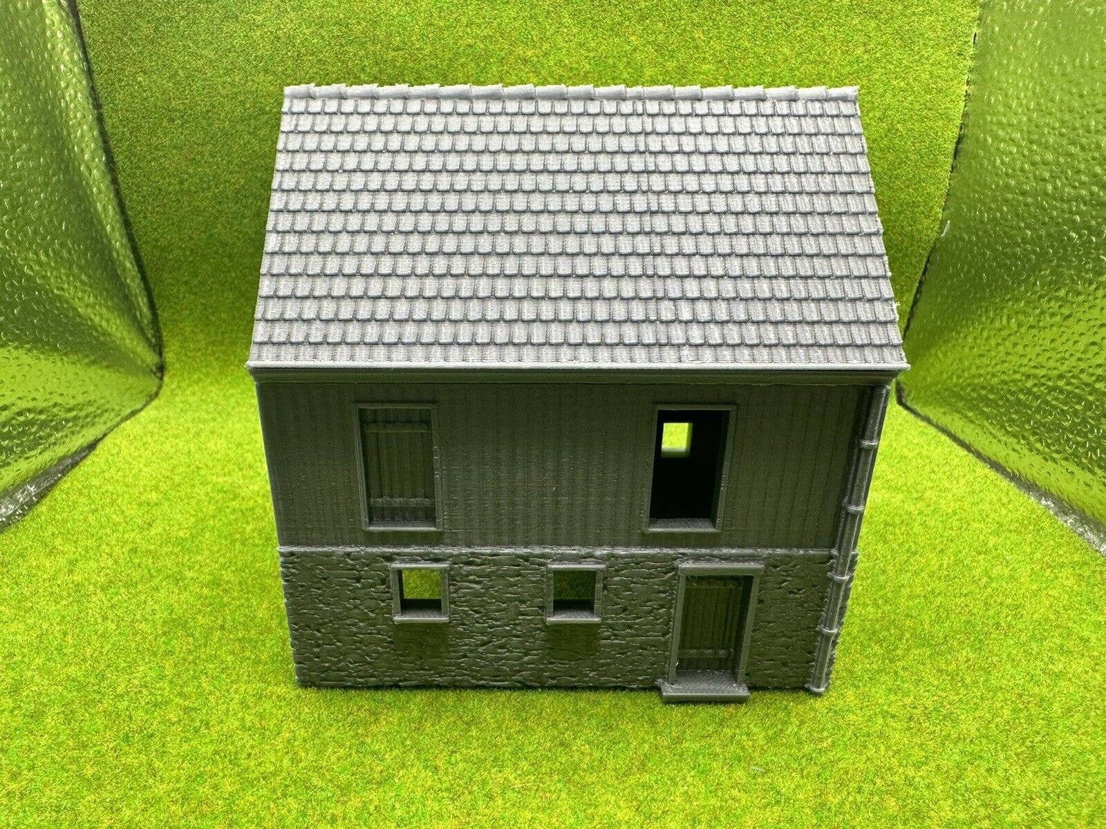 HO Scale Building Shed Barn #1 1:87 Scale 3D Print - Etsy