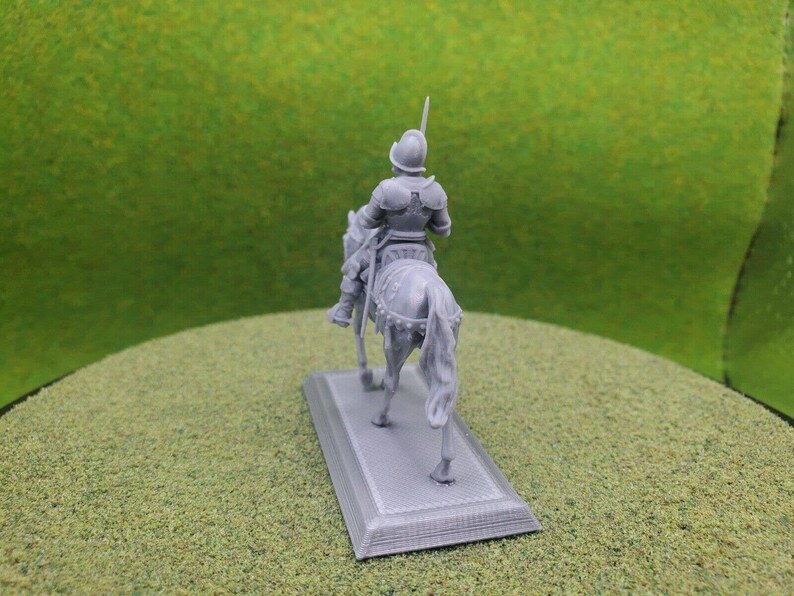 Reconquer Miniature 28mm the Conquistador Knight Horseman - Etsy