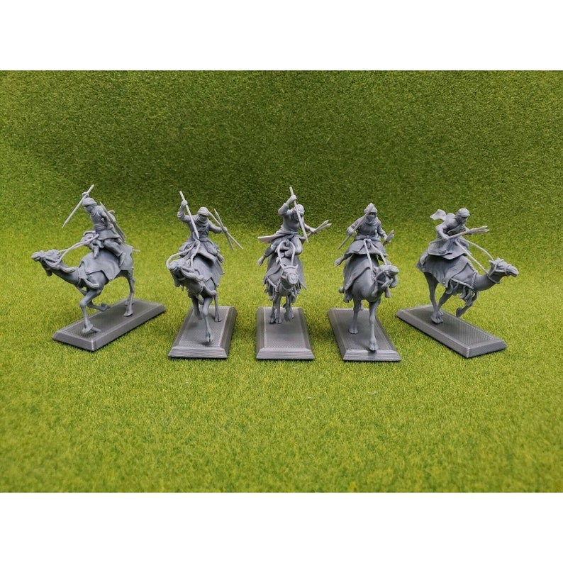 Caballero Miniatures 28mm Berber Camel Riders Warriors 3D Print - Etsy