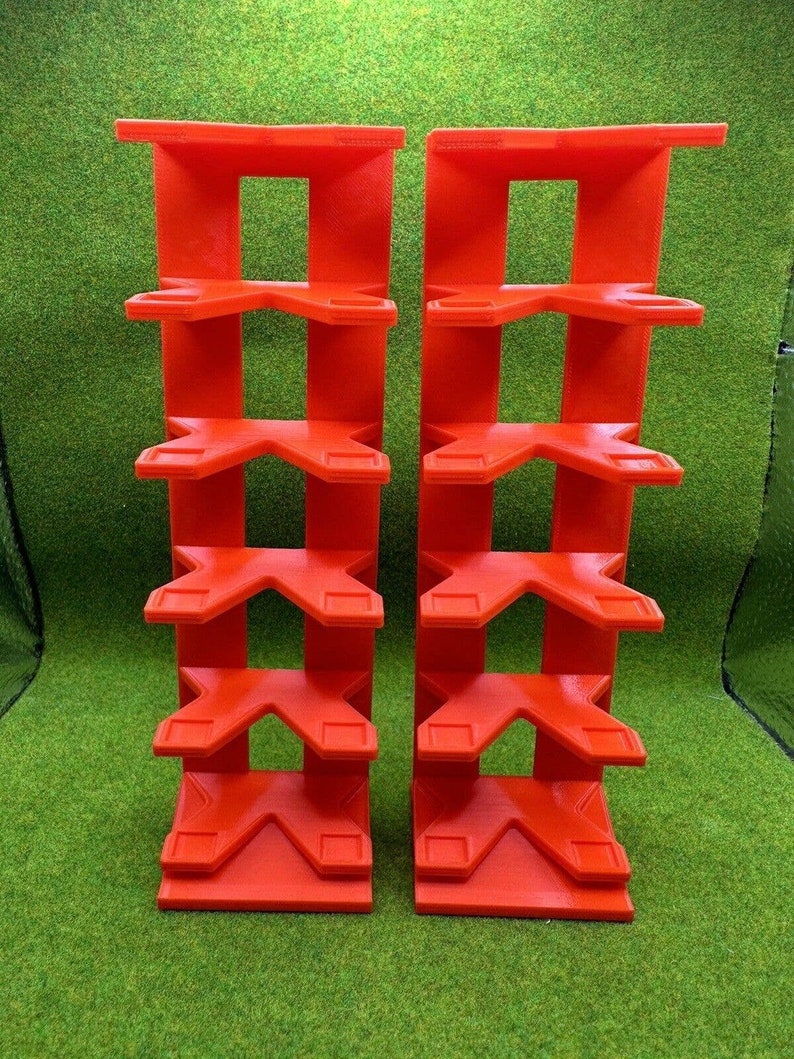 Set of Two Display Stands for Hot Wheels 3D Printed Hold 6 Cars Each - Etsy