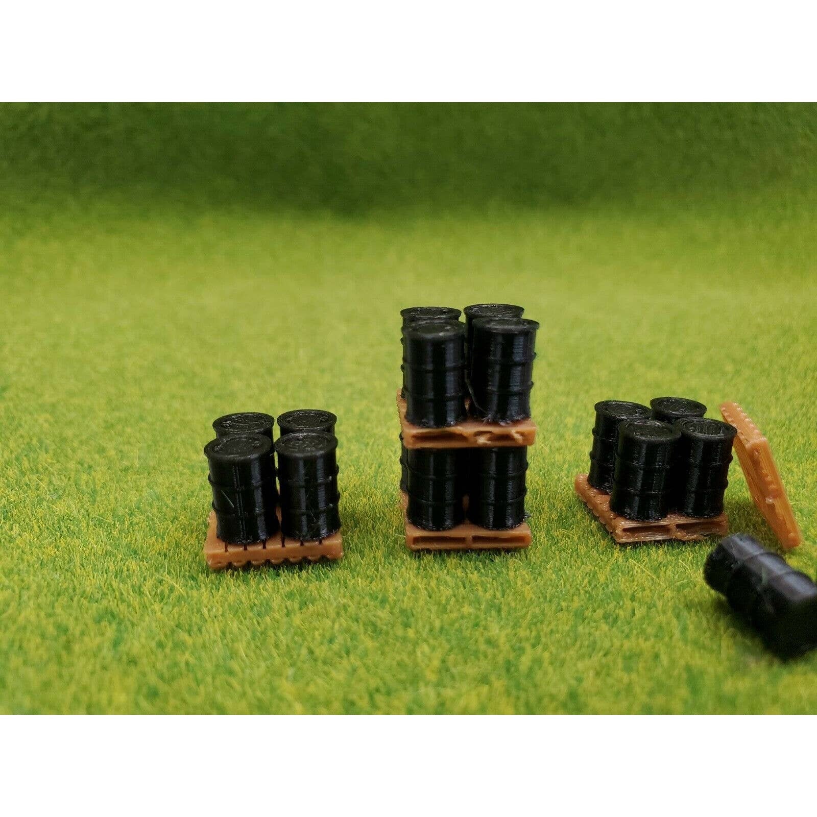 HO Scale 55 Gallon Drum Barrels on Pallets 3D Print - Etsy