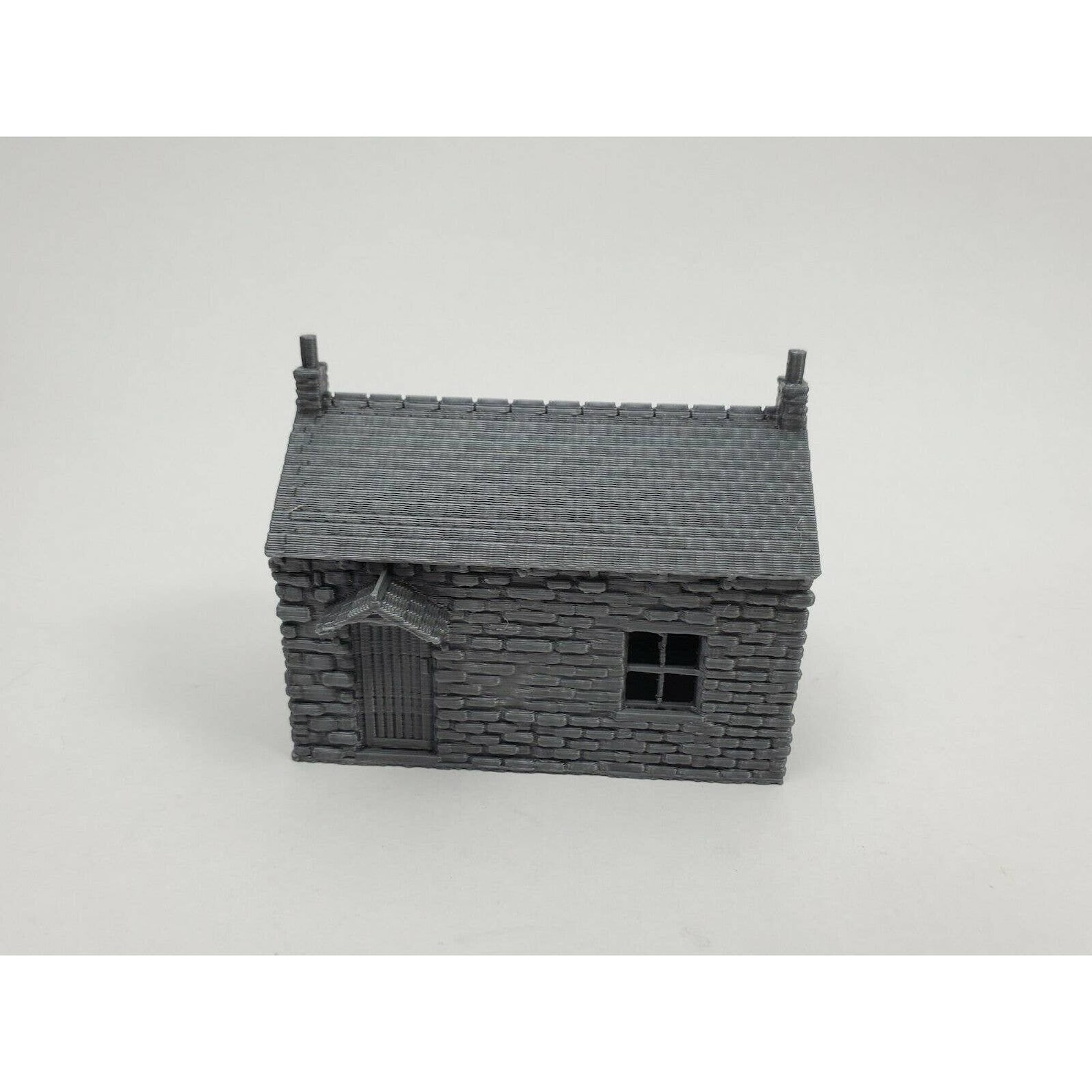HO Scale Building Brick Gate Keeper's Cottage 1:87 Scale 3D Print - Etsy