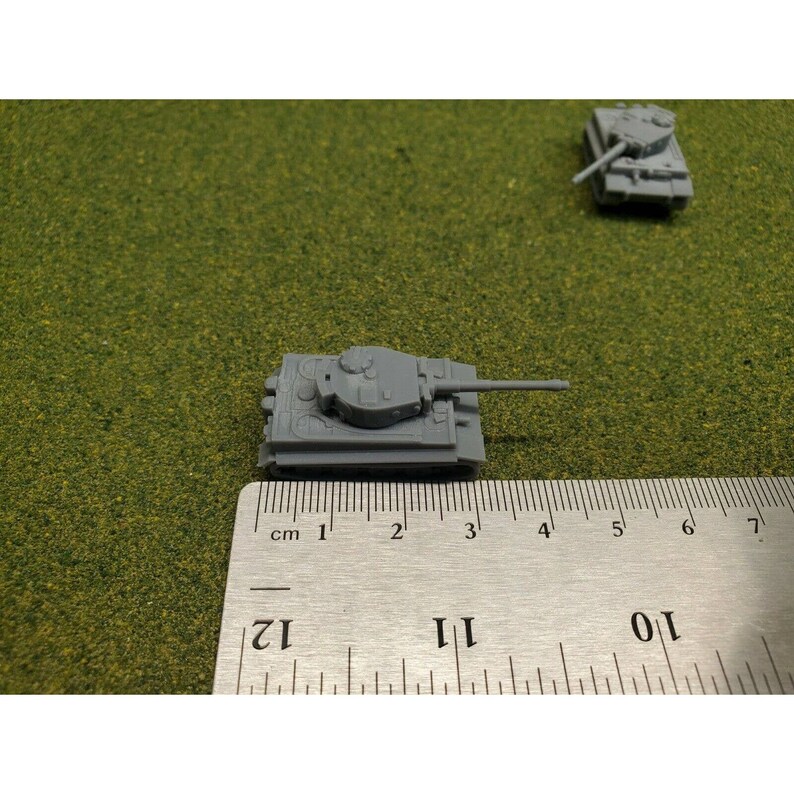 WW2 1/200 Scale German Tiger I Tanks 3D Printed Unpainted 2 Tanks - Etsy
