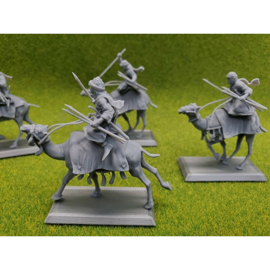 Caballero Miniatures 28mm Berber Camel Riders Warriors 3D Print - Etsy UK