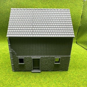 HO Scale Building Shed Barn #1 1:87 Scale 3D Print - Etsy