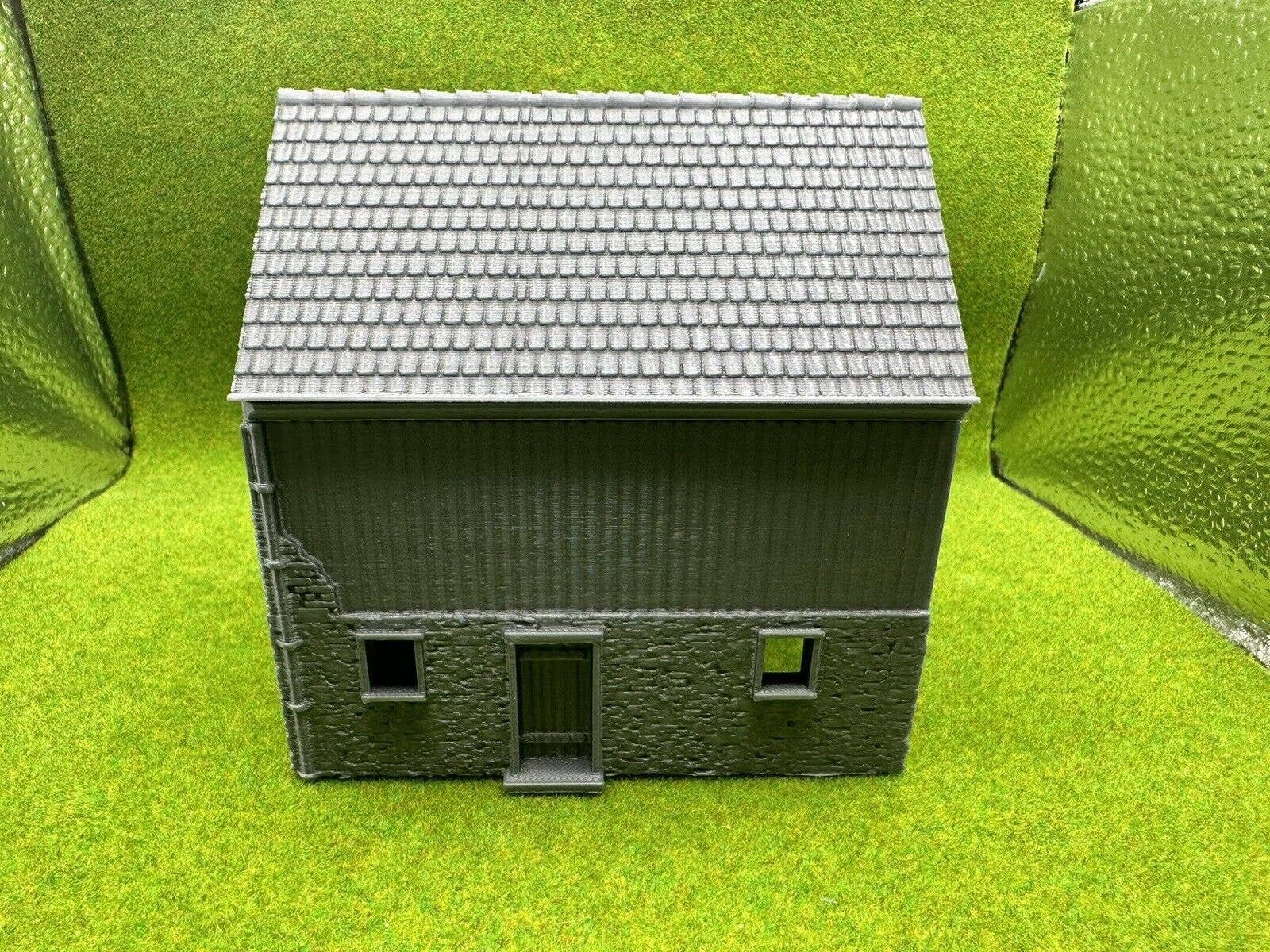 HO Scale Building Shed Barn #1 1:87 Scale 3D Print - Etsy