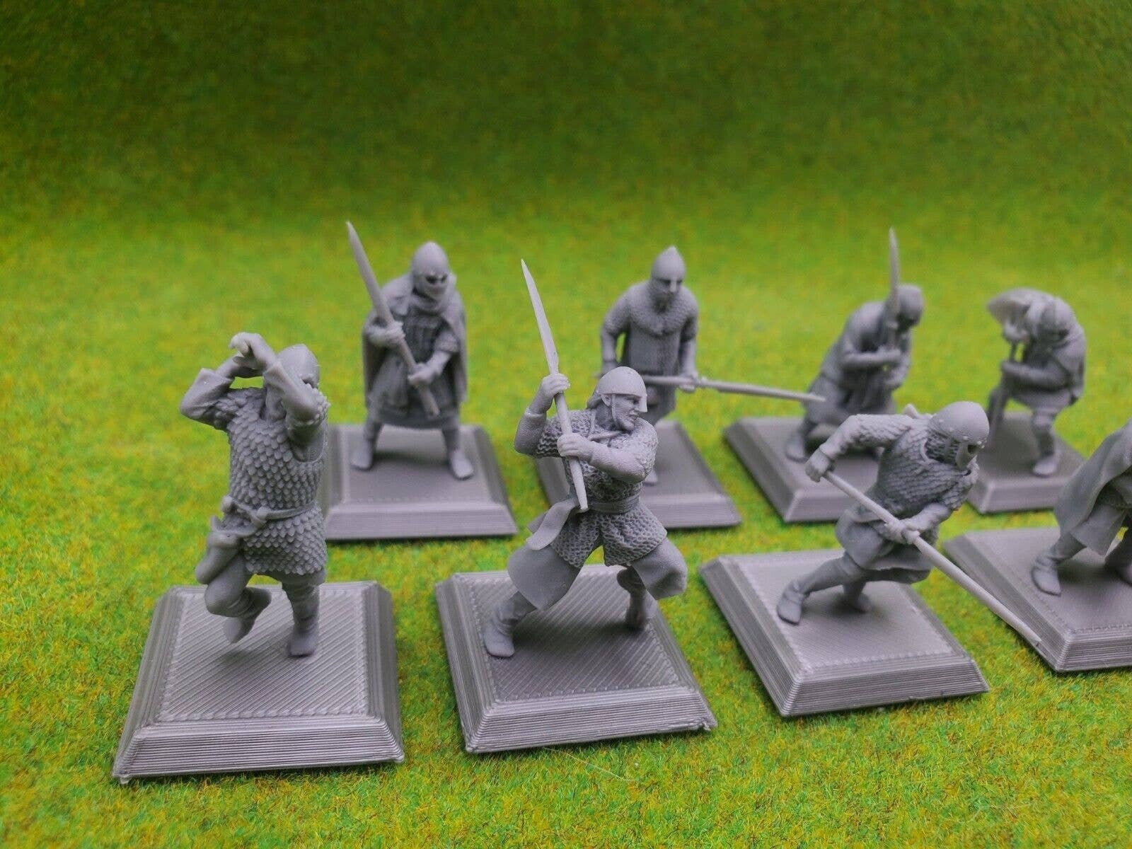 Caballero Miniatures Spanish Glaives Formation 28mm Wargaming 3D Print ...