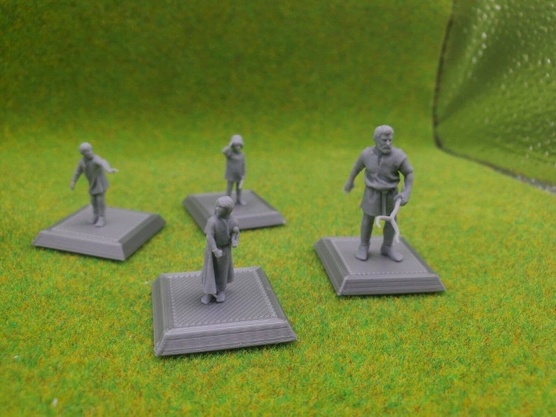 Caballero Miniature Medieval Concerned Villagers Reconquer - Etsy