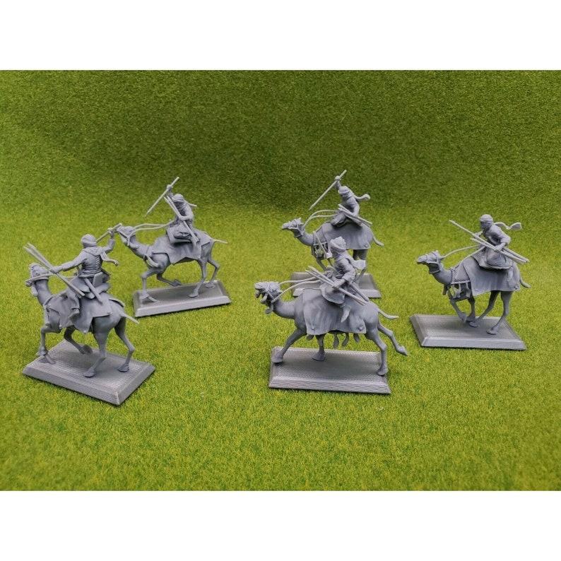 Caballero Miniatures 28mm Berber Camel Riders Warriors 3D - Etsy