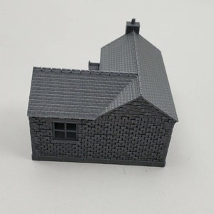 HO Scale Building Brick Cottage 1:87 Scale 3D Print - Etsy