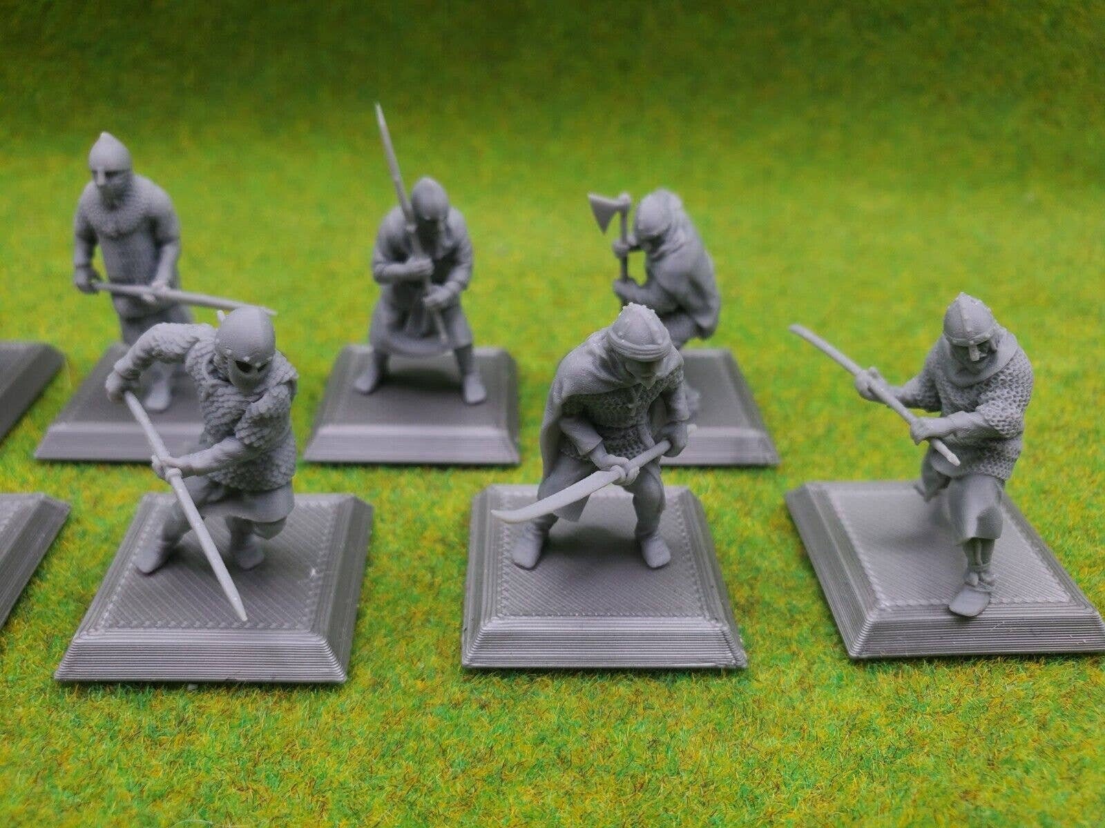 Caballero Miniatures Spanish Glaives Formation 28mm Wargaming 3D Print ...