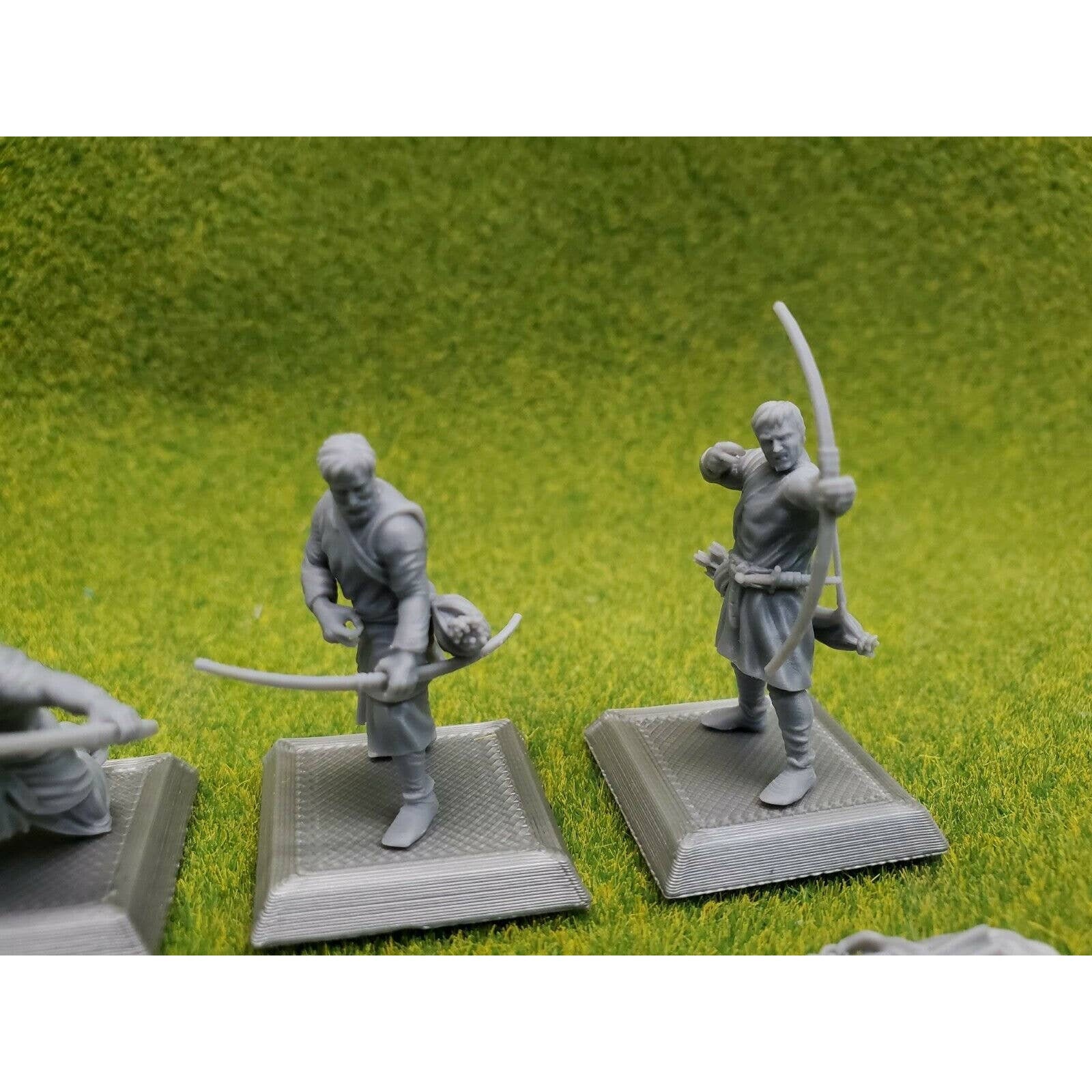 Caballero Miniatures Bowmen Miniatures 28mm Wargaming 3D Print | Etsy