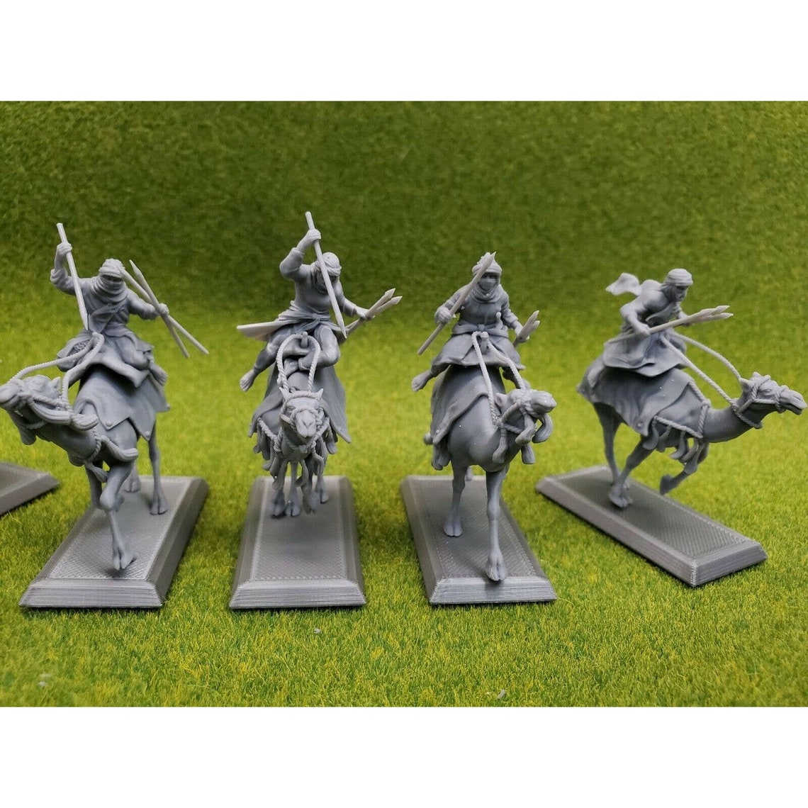 Caballero Miniatures 28mm Berber Camel Riders Warriors 3D Print - Etsy UK