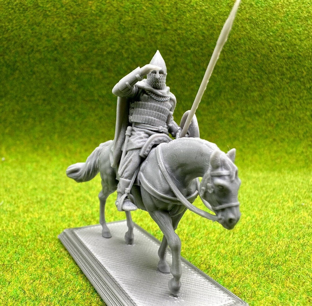 Reconquer Designs Miniature Medieval Slavic Mercenary Commander 28mm ...