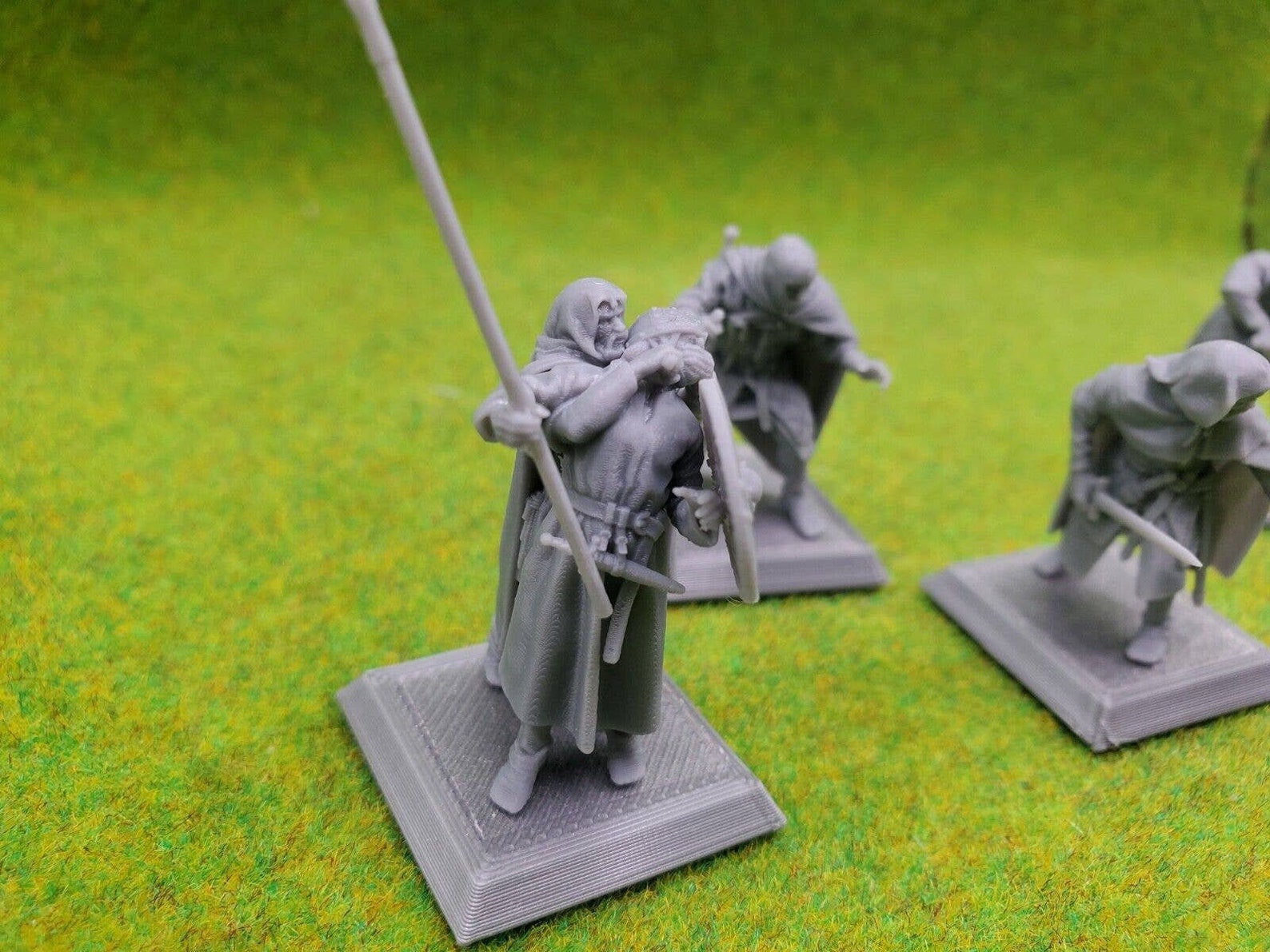 Medieval Infiltrator Knights Miniatures 28mm Wargame 3D Print Reconquer ...