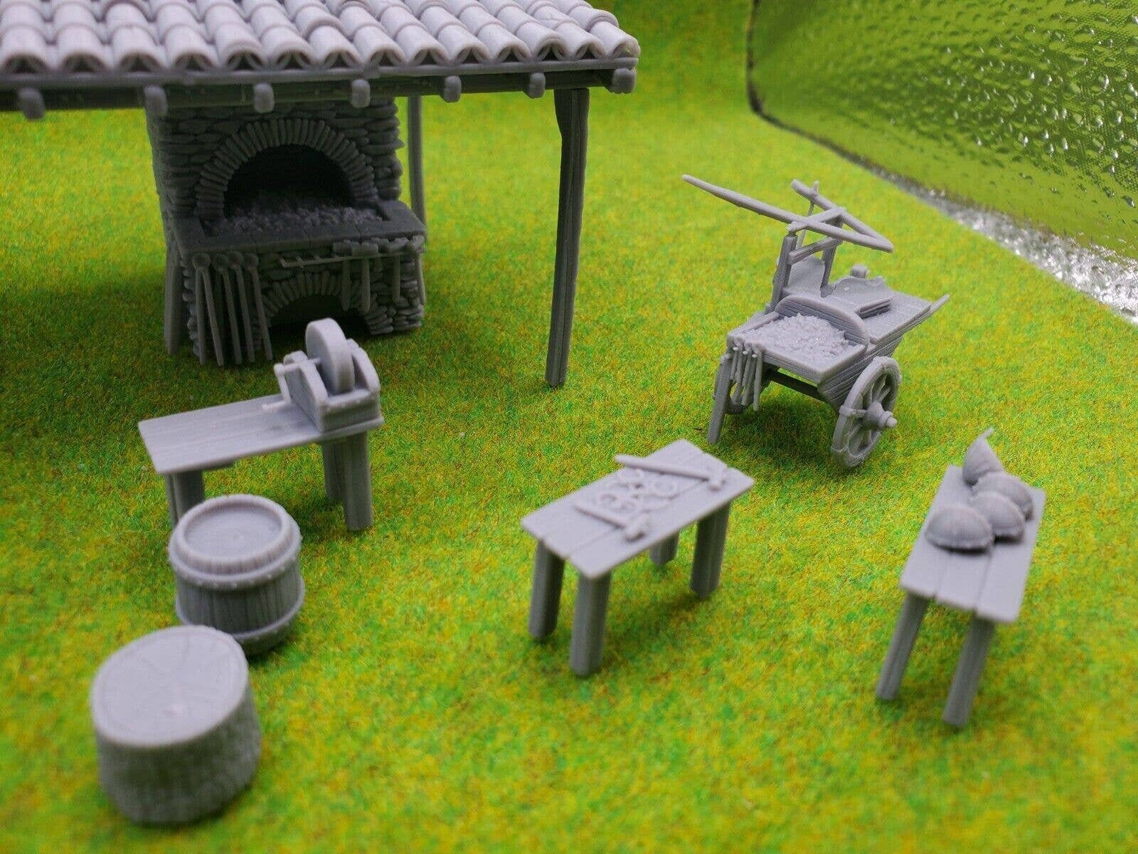 Caballero Miniatures Blacksmith Shop Smithy 28mm Reconquer - Etsy