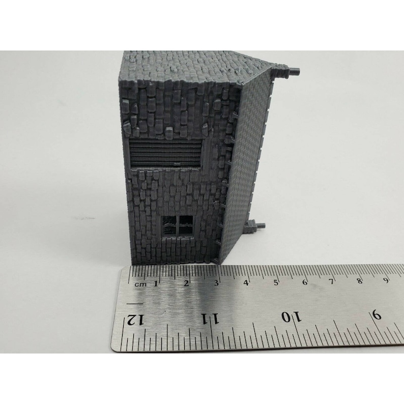 HO Scale Building Brick Gate Keeper's Cottage 1:87 Scale 3D Print - Etsy