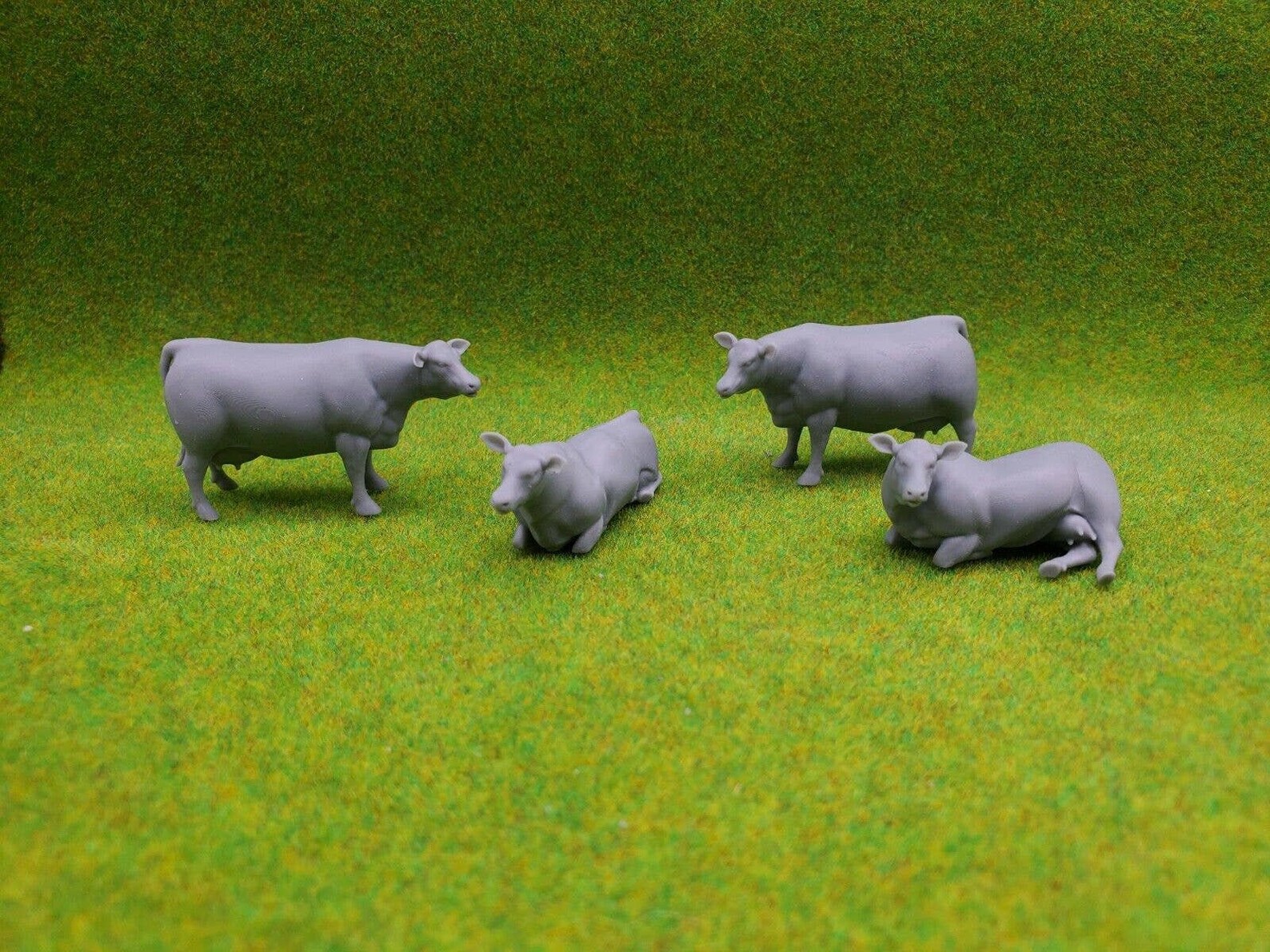 28mm Cattle Cows Farm Tabletop Wargame 3D Print Eskice Miniatures - Etsy