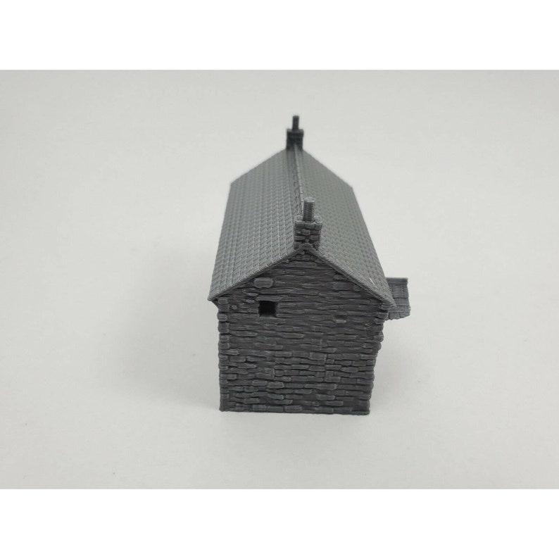 HO Scale Building Brick Gate Keeper's Cottage 1:87 Scale 3D Print - Etsy