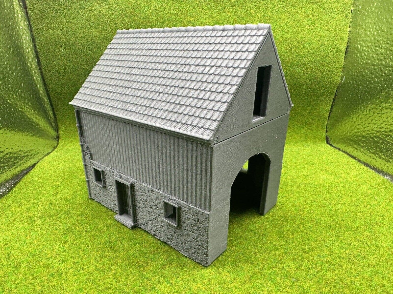 HO Scale Building Shed Barn #1 1:87 Scale 3D Print - Etsy