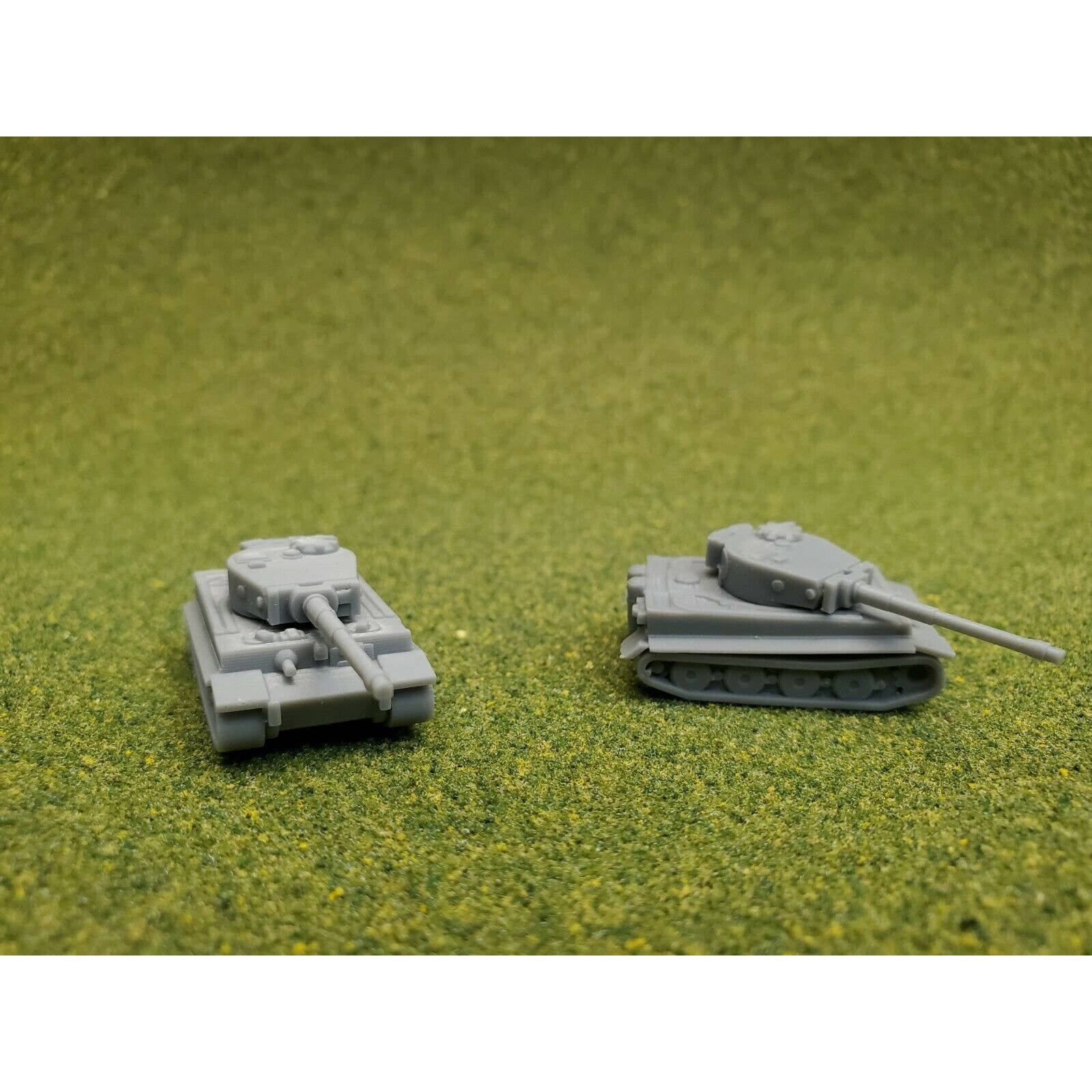 WW2 1/200 Scale German Tiger I Tanks 3D Printed Unpainted 2 Tanks - Etsy