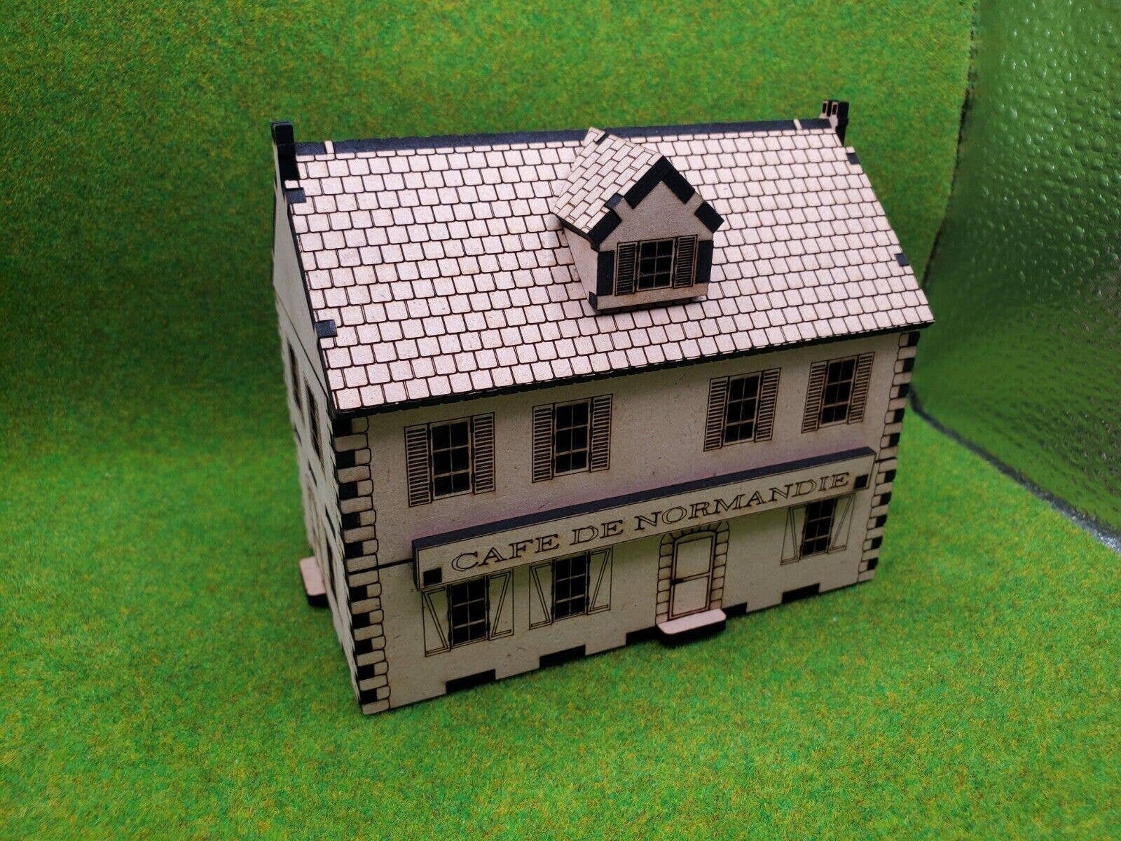 1:87 HO Scale Cafe De Normandie Normandy Cafe Model Building - Etsy
