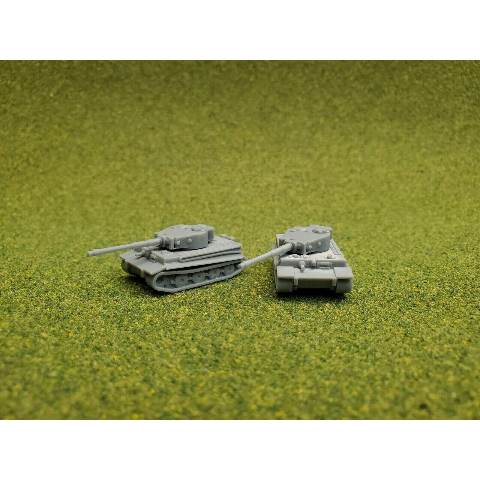 WW2 1/200 Scale German Tiger I Tanks 3D Printed Unpainted 2 Tanks - Etsy